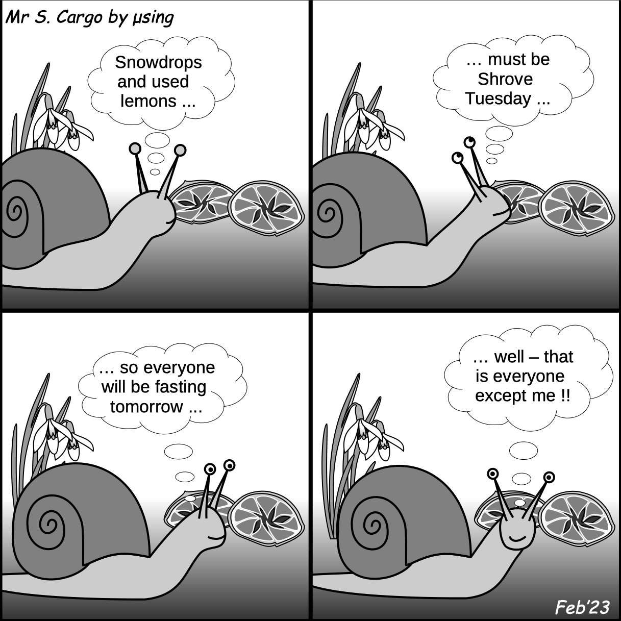 S. Cargo Cartoons – Musing